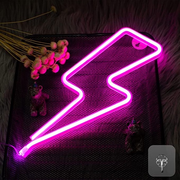 Wall Decor | Lightning Neon Signs Neon Signs For Wall Decor Led ...
